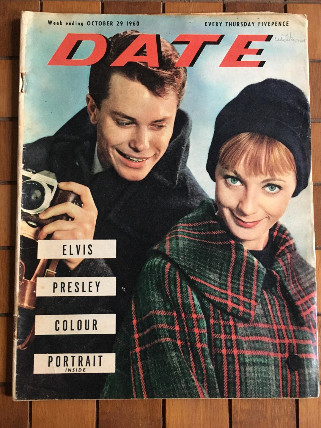 Vintage DATE Magazine October 29th 1960 Original 60s Mag With Ads and ...