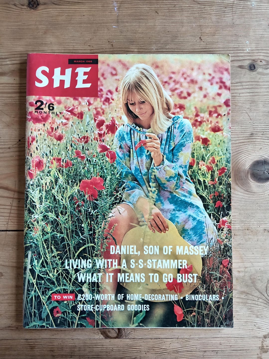 Vintage She Magazine - March 1968 - Original Ephemera From the Swinging ...