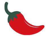 Items similar to Chili Pepper Embroidery Pattern on Etsy