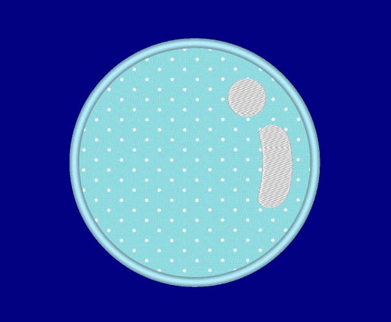 Bubble Applique Embroidery Machine Design | Etsy