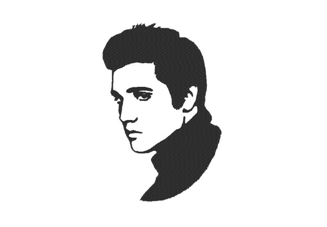 Elvis Presley Embroidery Design - Etsy