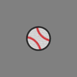 Baseball Embroidery Machine Design - Etsy