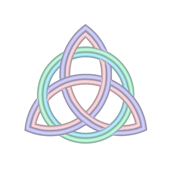 Celtic Trinity Embroidery Machine Design - Etsy