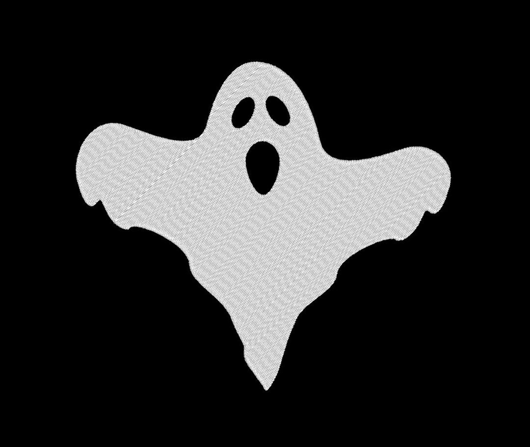 11 SIZES!! Ghost Silhouette Halloween Embroidery Machine Design - Etsy