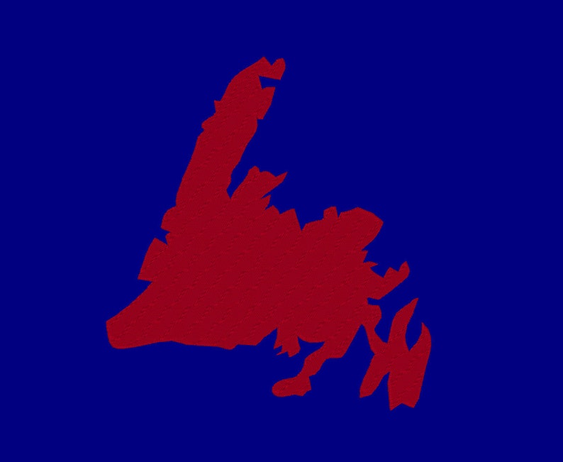 Newfoundland Island Embroidery Design - Etsy Canada