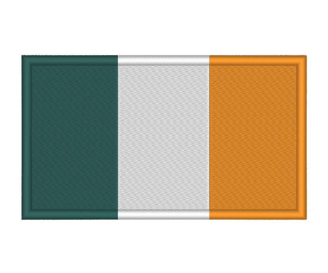 Ireland Irish Flag Embroidery Design - Etsy