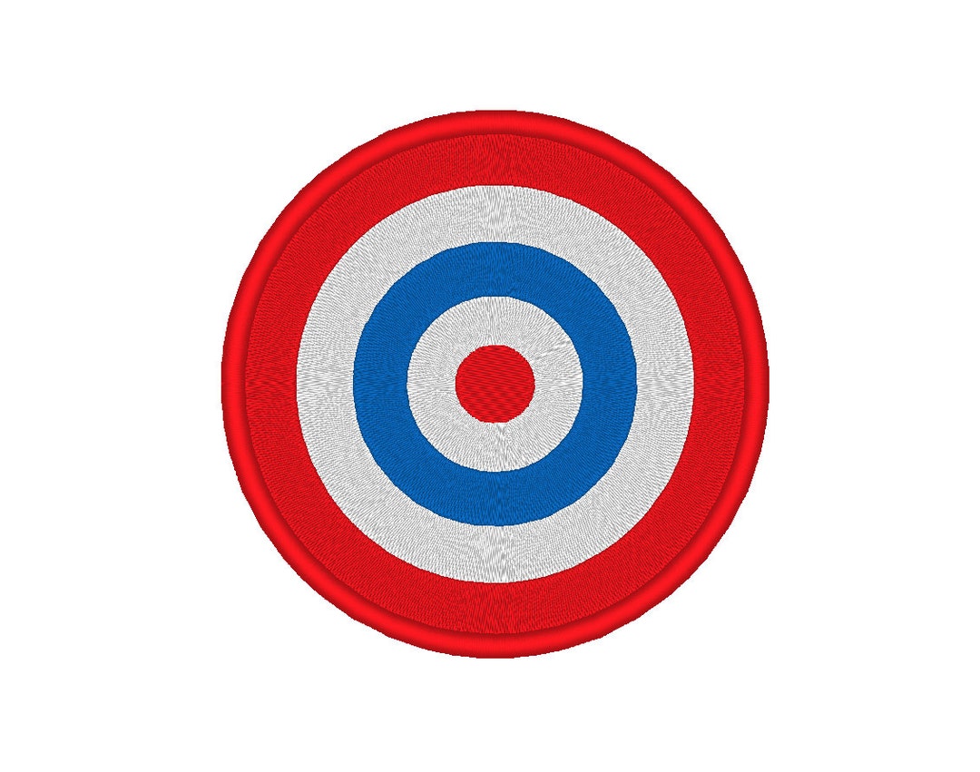 SIX SIZES Bullseye Embroidery Machine Design - Etsy