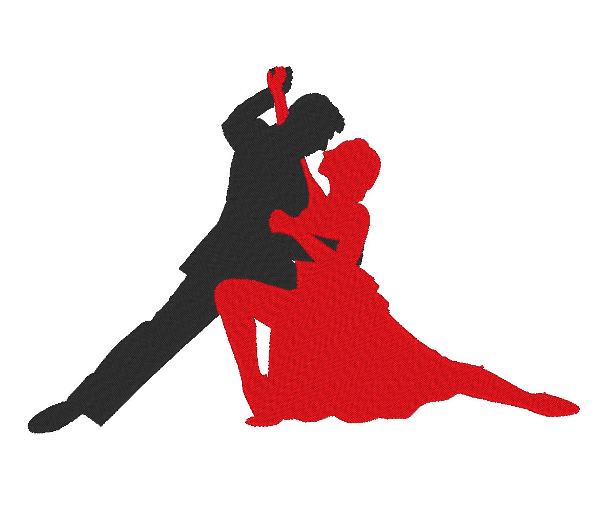 Tango Dance Silhouette
