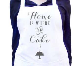 Home is Where the Cake Is Julia Child Apron Apron for Women | Etsy