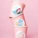 Custom Pool Party Cup Labels for Engagement, Birthday Pool Party Cup ...