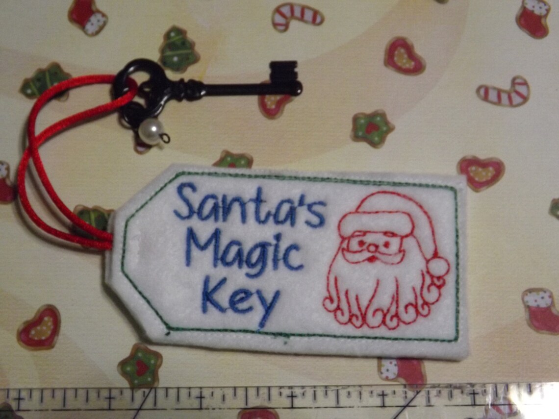 Santa's Magic Key Santa's Key Magical Christmas Key | Etsy