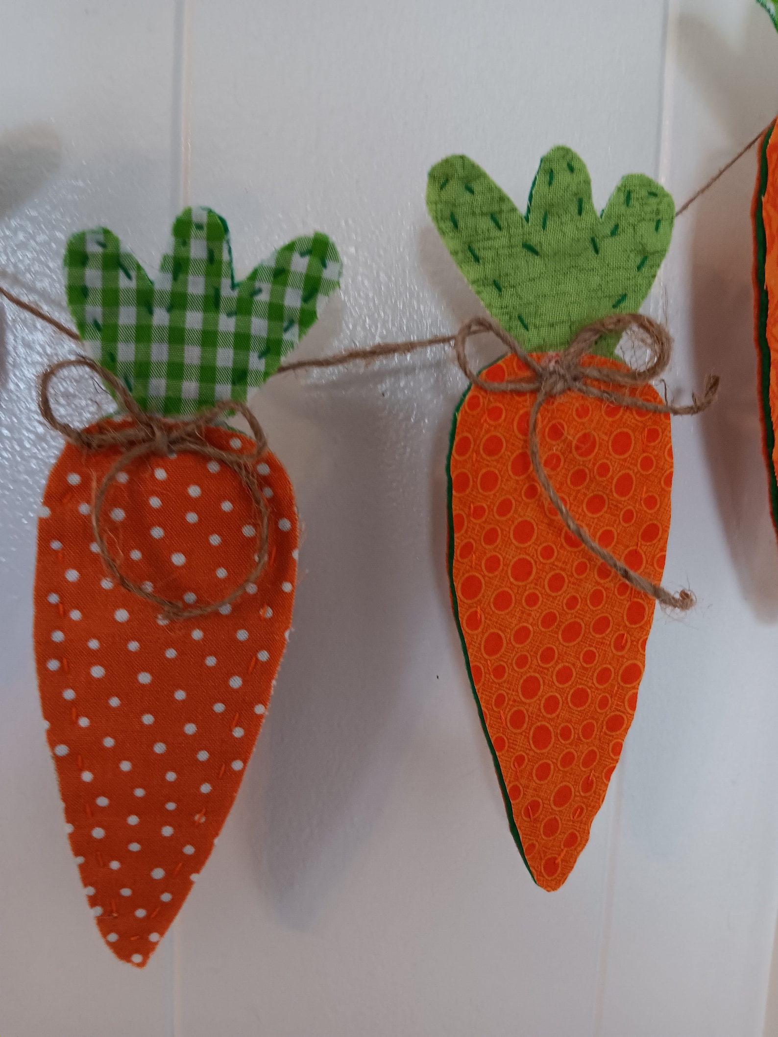 Easter Banner Carrot Banner Spring Decor Carrot Garland Rustic ...