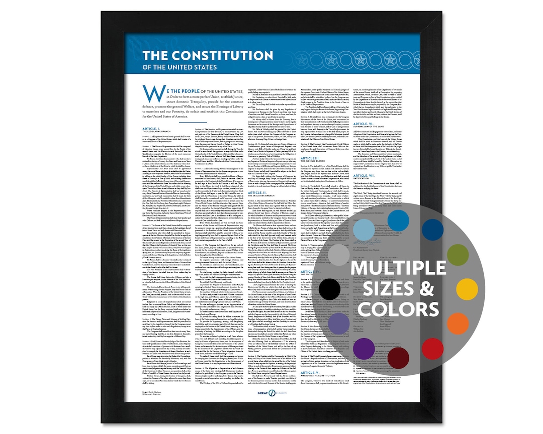 The Constitution of the United States: the Original 1787 Text — an ...
