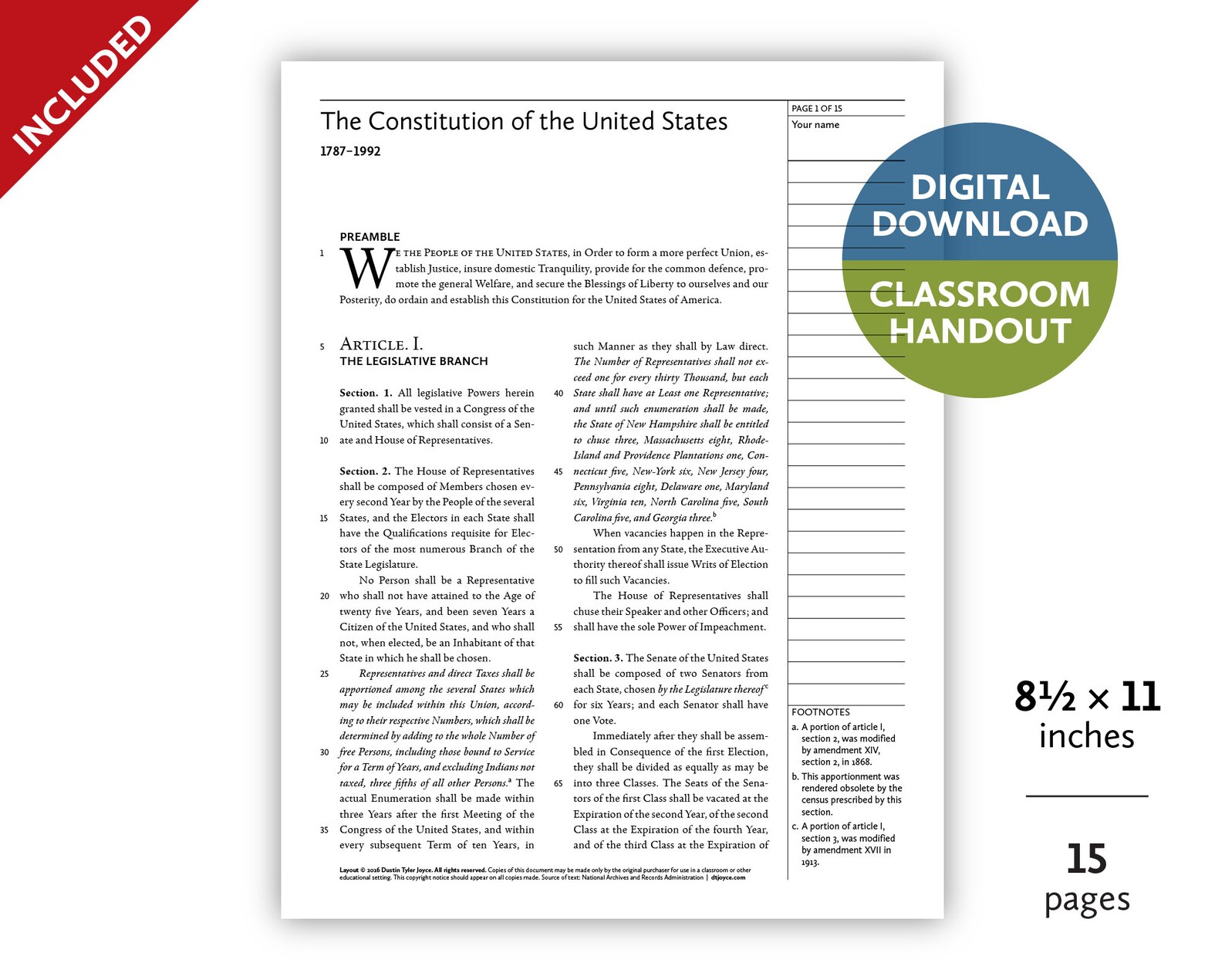 America’s Founding Documents — Declaration of Independence ...