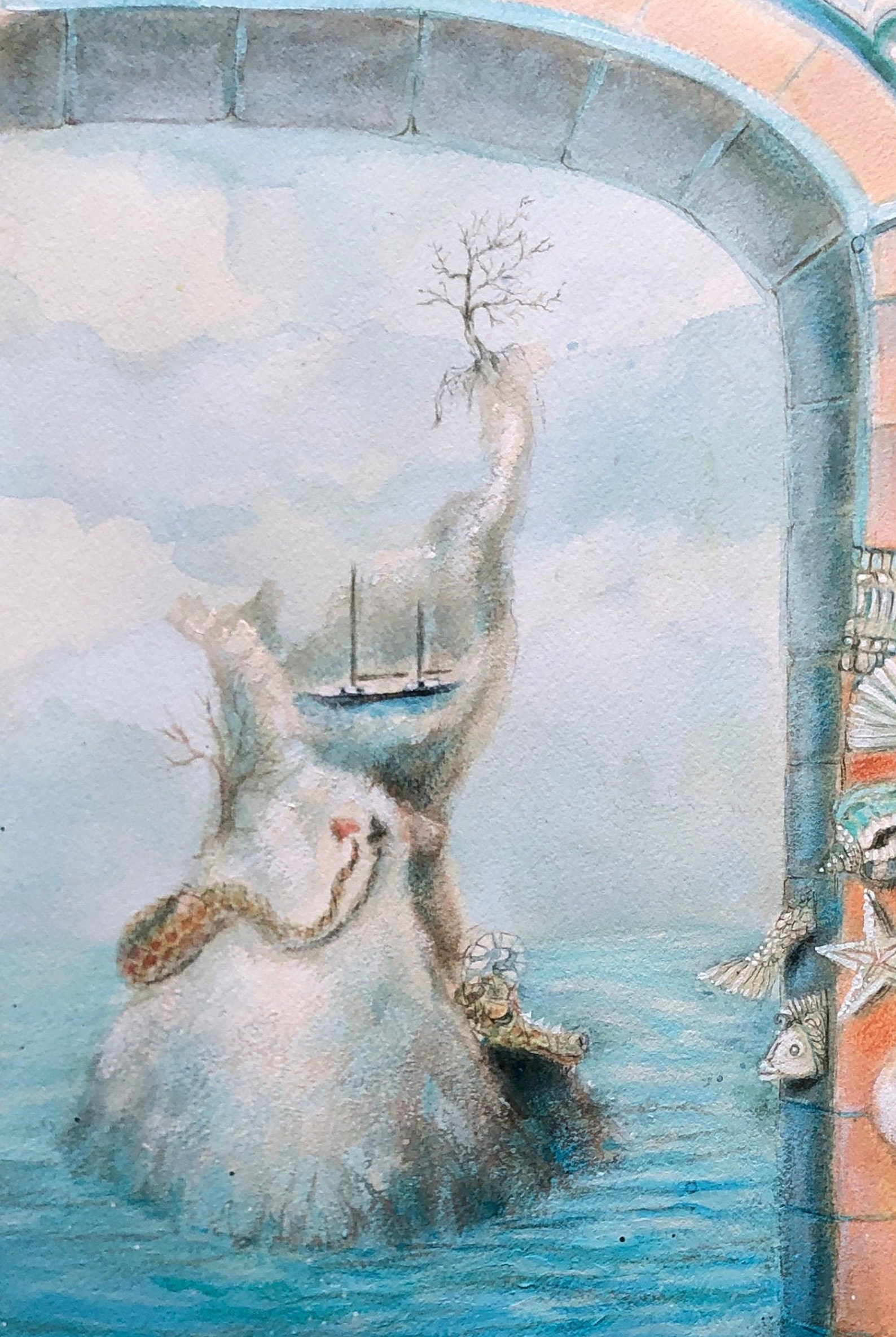 Mermaid, Mermaids, Ulises Mermaids, Mermaid Painting, Dragon Painting ...