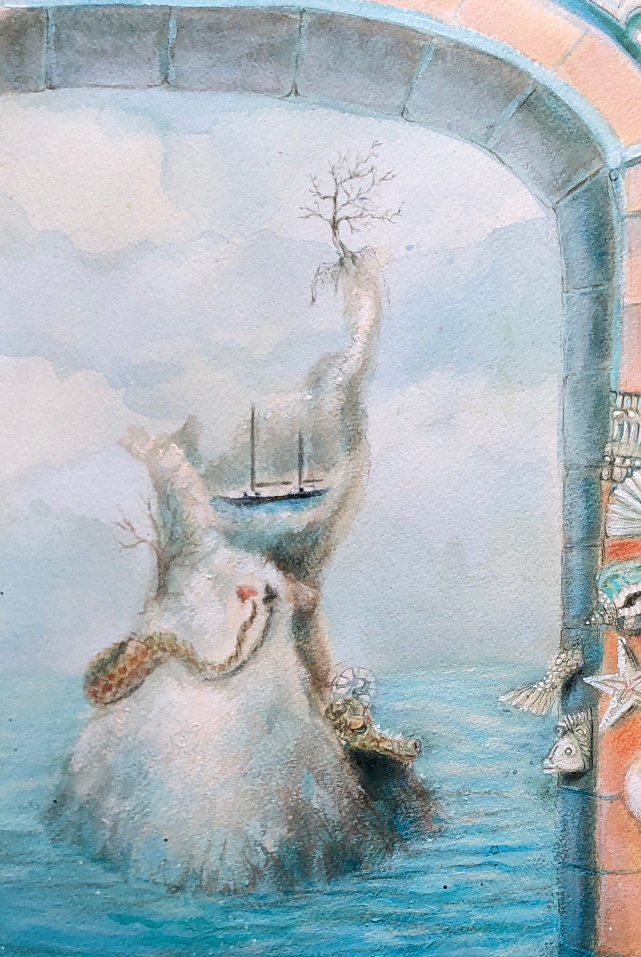 Mermaid, Mermaids, Ulises Mermaids, Mermaid Painting, Dragon Painting ...