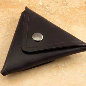 Build Along Leather Pattern 1: Triangular Coin Pouch - Etsy