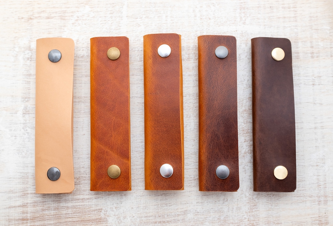 Leather Shopping Bag Handles (pair) - Etsy