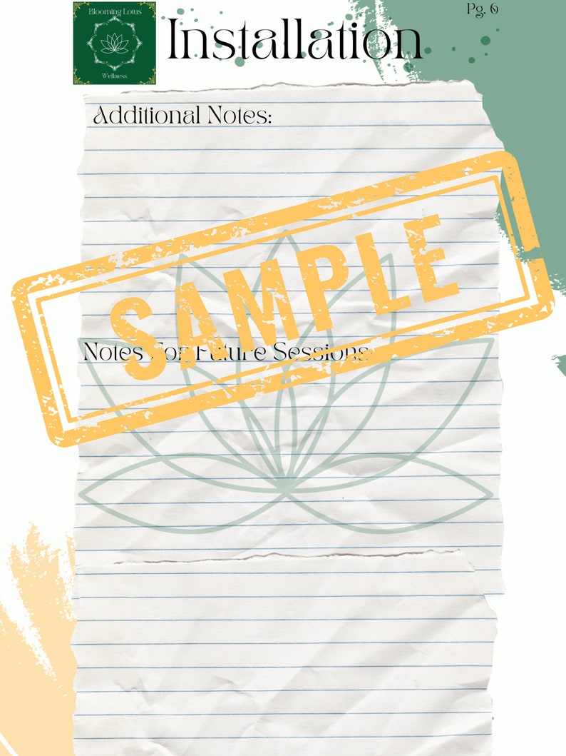 Customizable EMDR Therapy Notes Template - Etsy