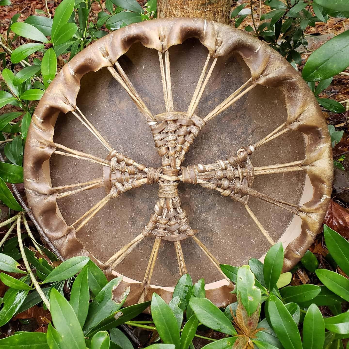 Wolf Drum - (14"-20") Different Drum Styles, Buffalo, Elk, Deer, Maple ...