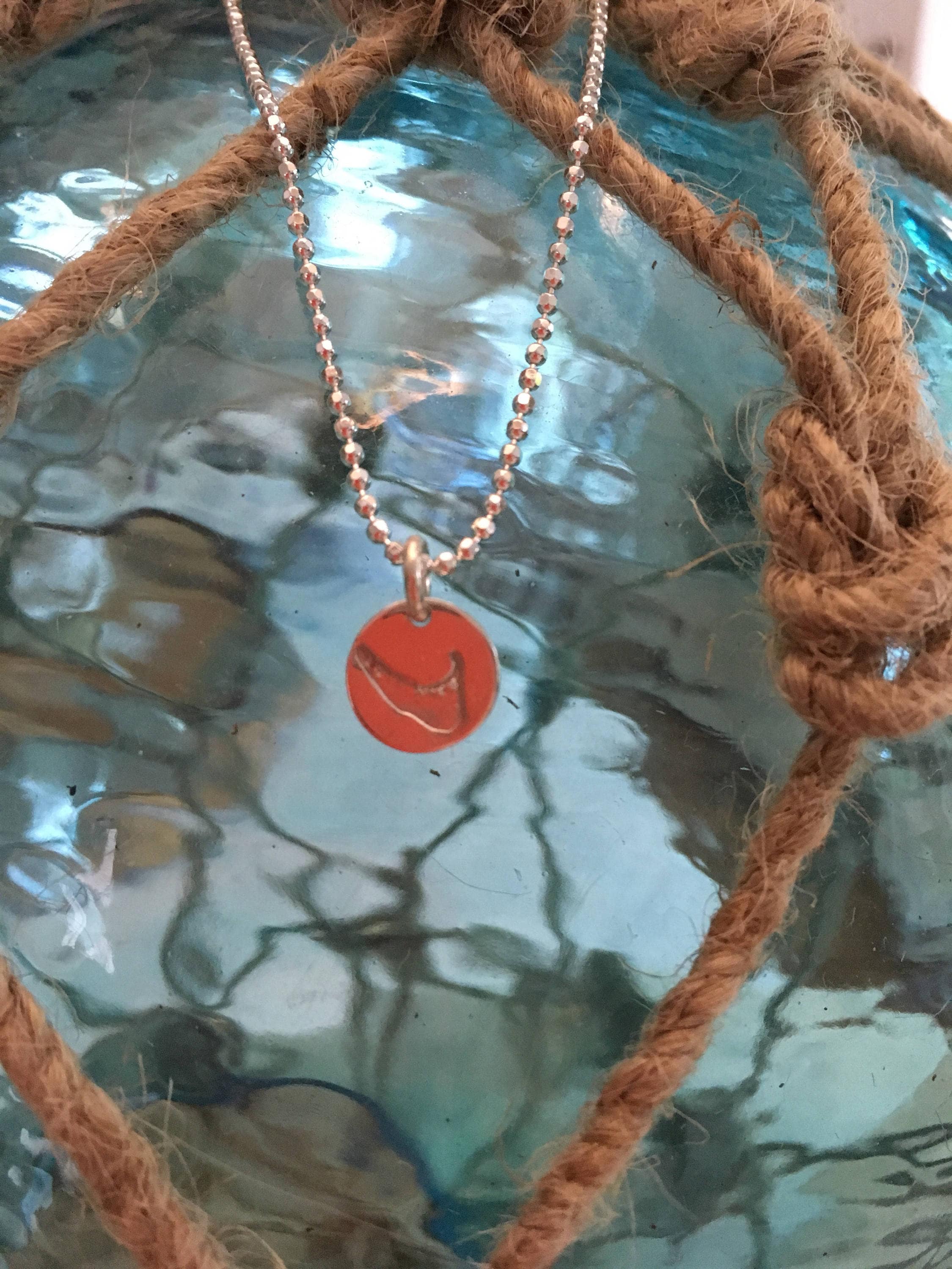 Nantucket Island Handcrafted Necklace - Etsy