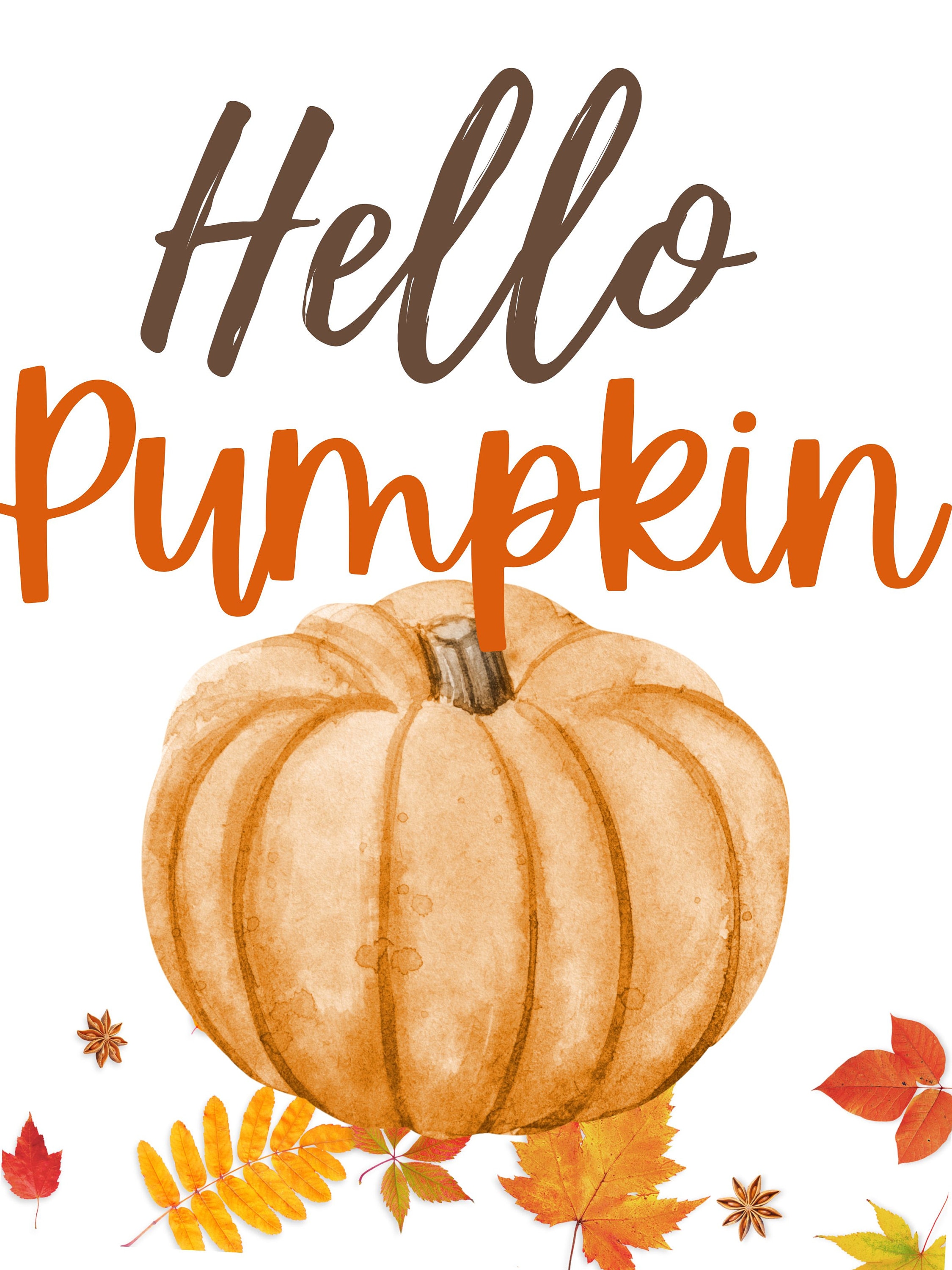 FALL PRINTABLE ART Set of 6 Fall Wall Decor Printable - Etsy