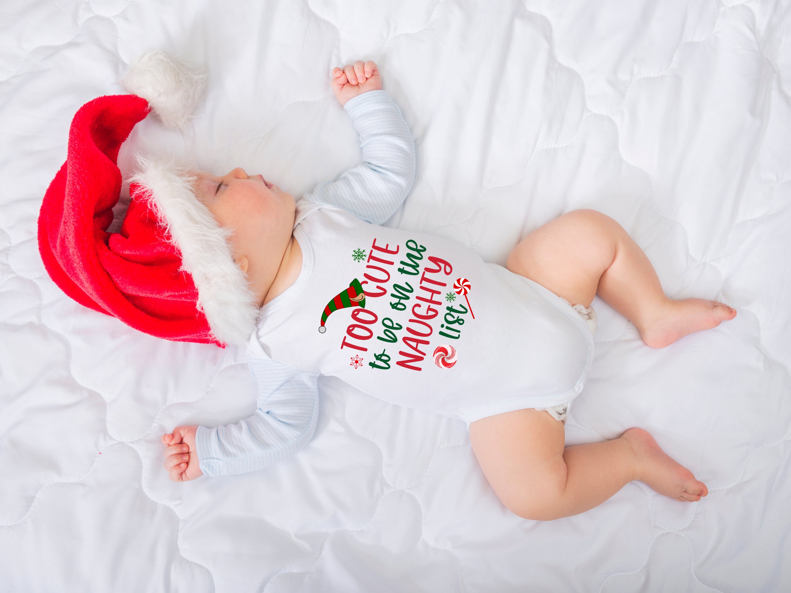 Too Cute to Be on the Naughty List PNG, Naughty List Christmas PNG ...