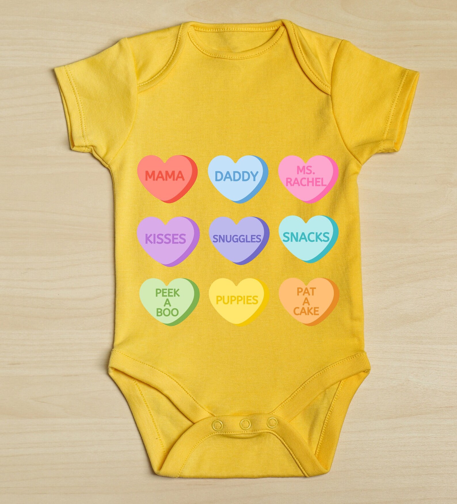 Valentine's Day Candy Heart PNG, Conversation Heart PNG for Baby ...