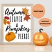 Fall Pumpkin Printable Wall Art Art,fall Season Home Decor, Fall ...