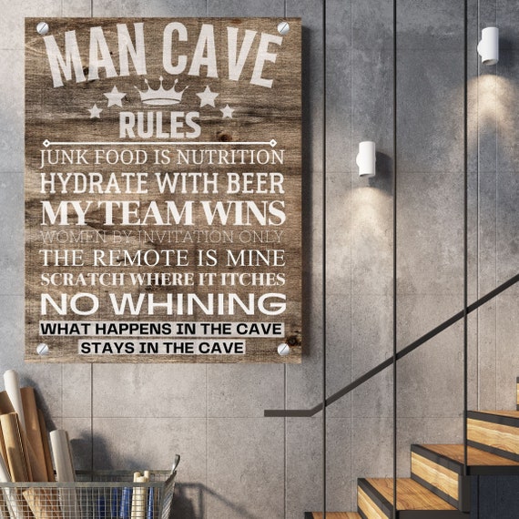 Printable Man Cave Signs