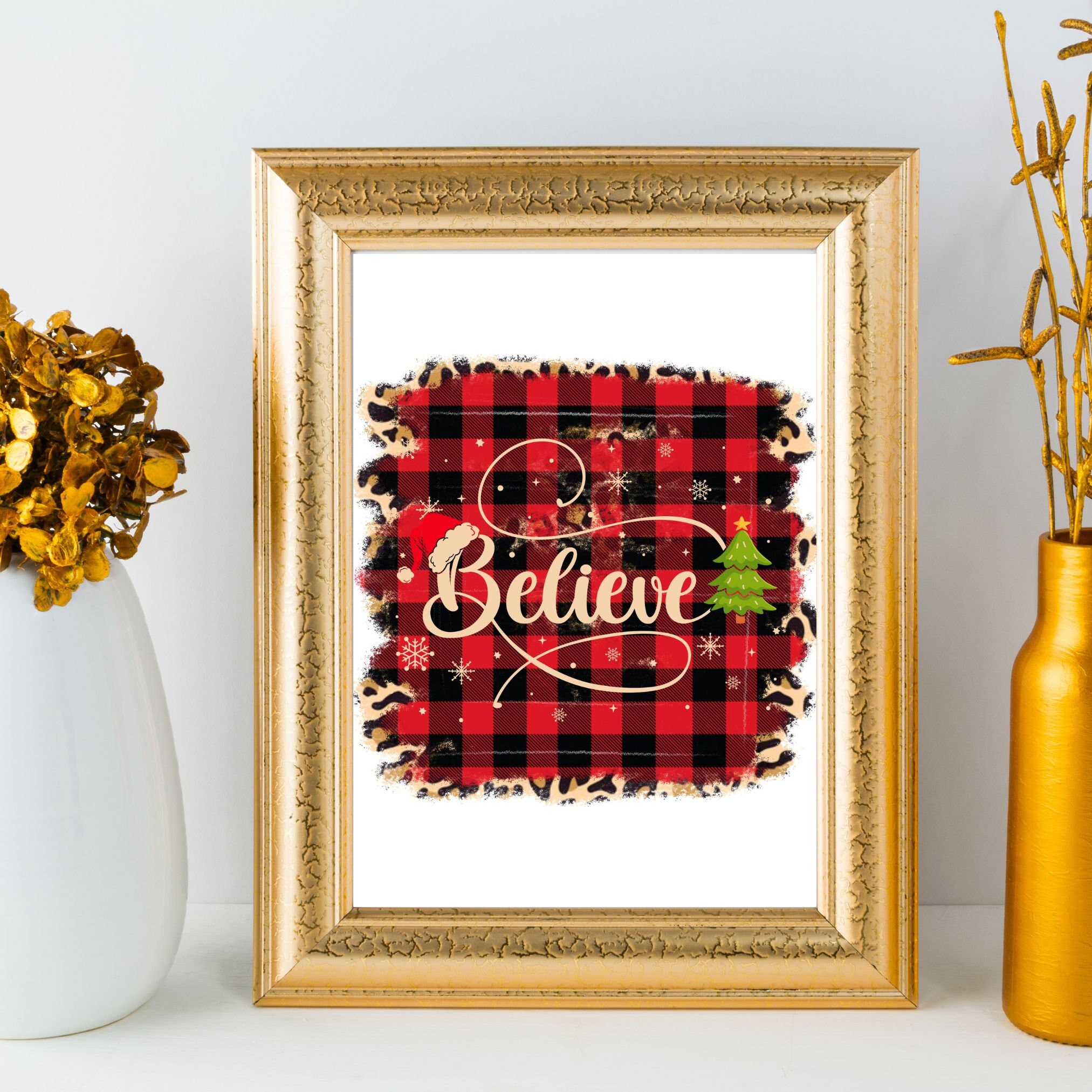 Christmas Printables|christmas Wall Art|christmas Flannel Print|holiday ...