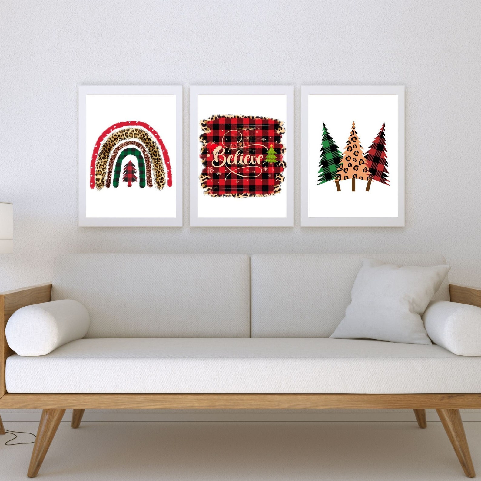Christmas Printables|christmas Wall Art|christmas Flannel Print|holiday ...
