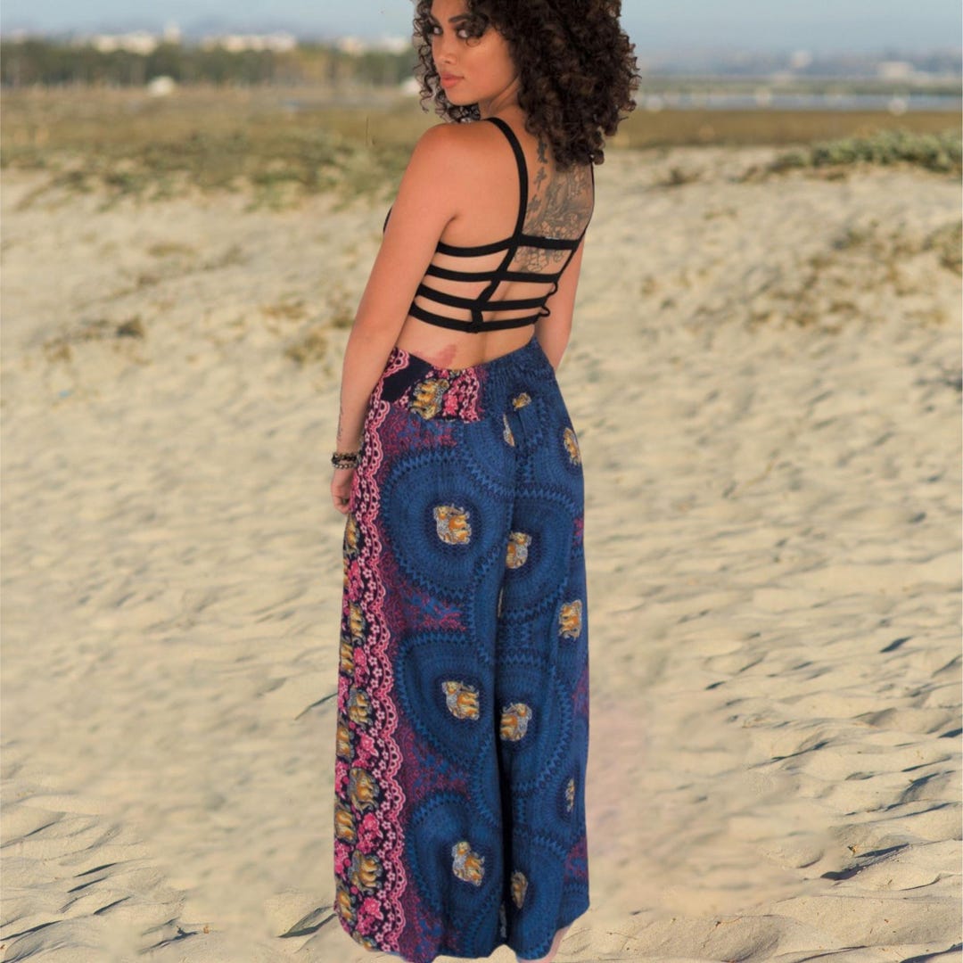Open Leg Pants, Yoga Pants, Buddha Pants, Summer Bottoms, Hippie Pants ...