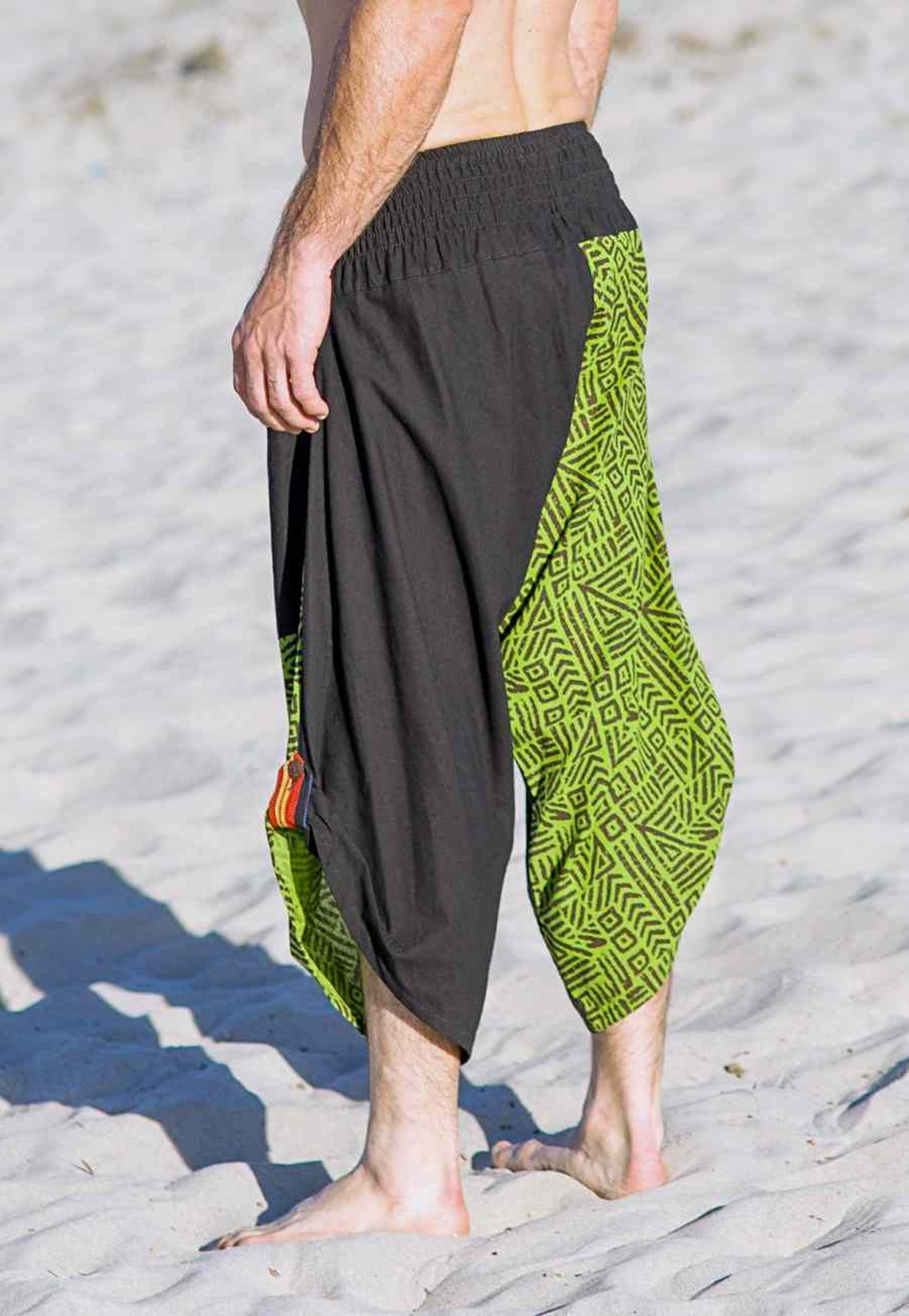Harem Pants Men Men's Yoga Pants Sacred Geometry - Etsy