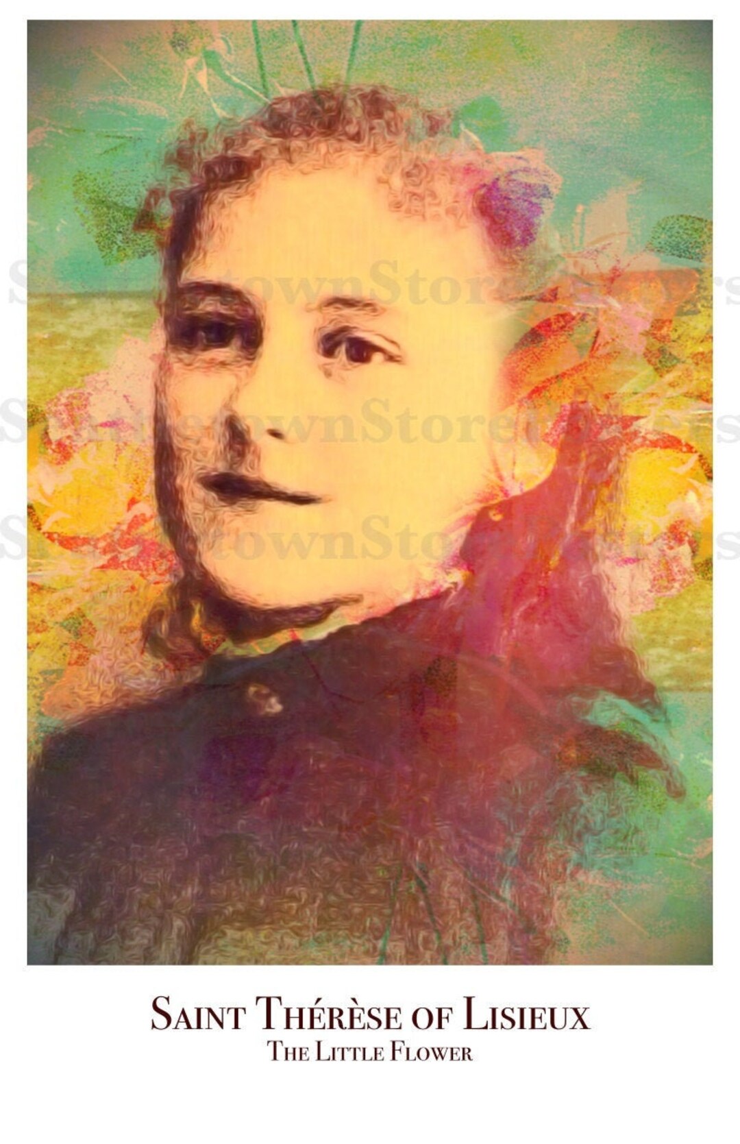 St. Therese of Lisieux Beautiful 8.5x11 or 11x17 Inches Poster. New and ...