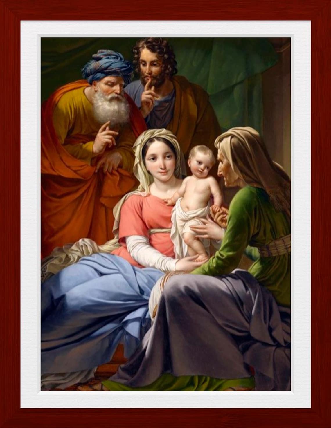 Extended Holy Family Inspirational Devotional 8.5X11 Inches Poster. - Etsy