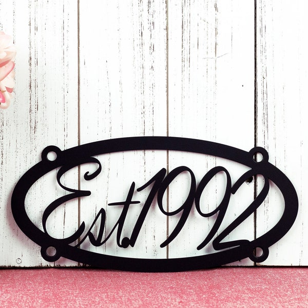 Established Sign - Etsy