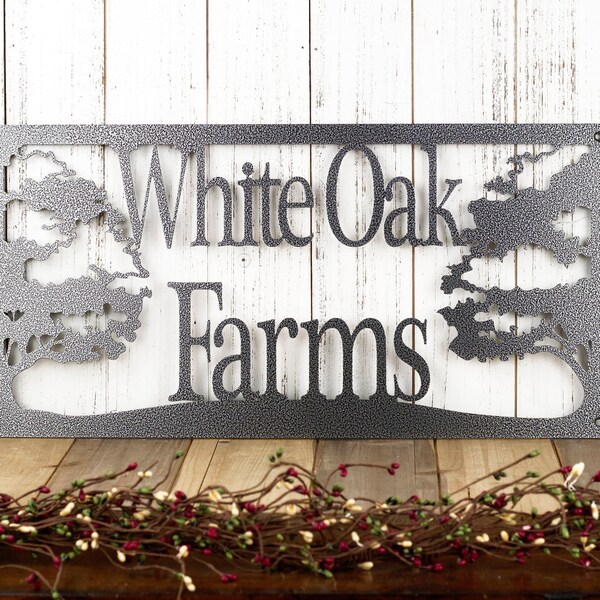Oak Tree Sign - Etsy