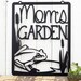 Mom's Garden Metal Sign Garden Decor Yard Art | Etsy