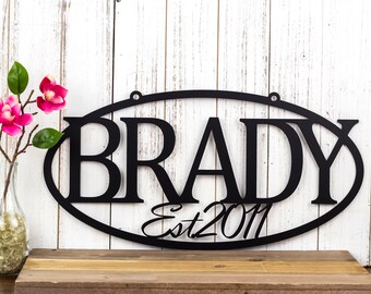 Outdoor metal signs | Etsy