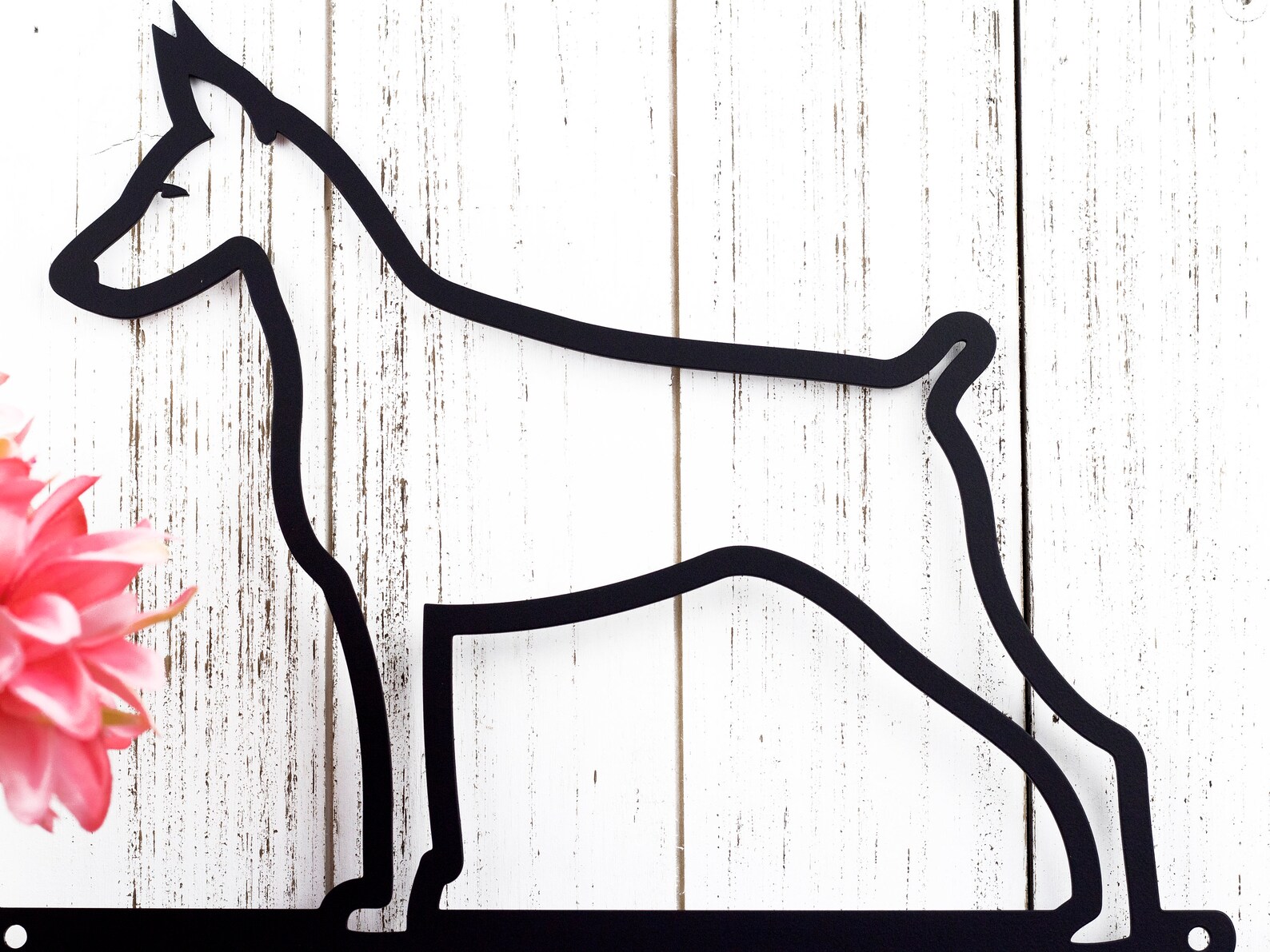 Doberman Metal Wall Art Doberman Pinscher Metal Sign Dog - Etsy