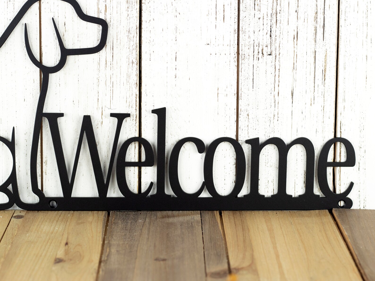 Dog Welcome Sign Labrador Outdoor Metal Wall Art Dog Lover - Etsy