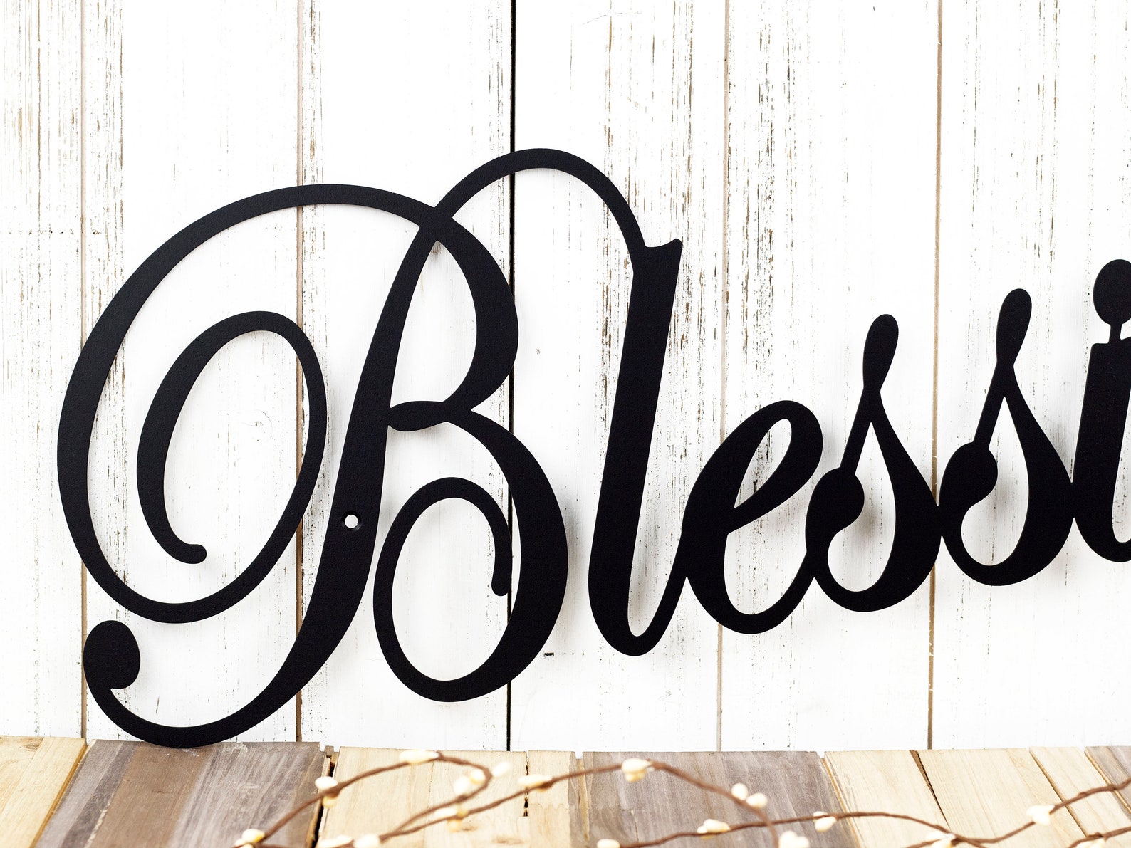 Blessings Metal Sign Metal Wall Hanging Metal Wall Decor - Etsy