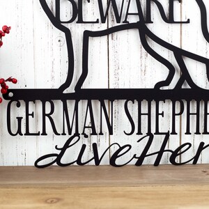 German Shepherd Sign, Metal Wall Art, Dog Lover Gift, Dog Mom, Metal ...