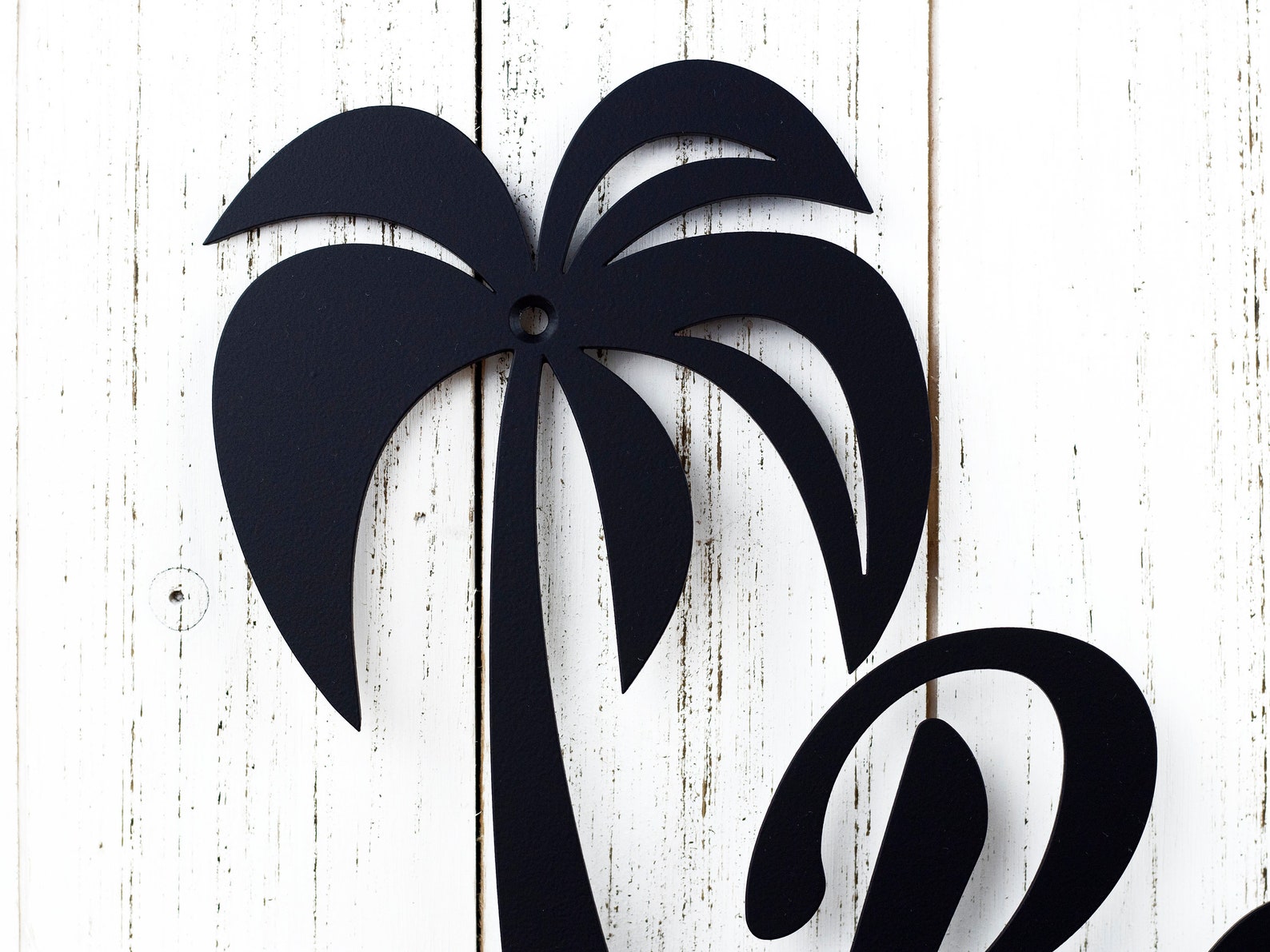 Palm Tree Custom Name Sign Tropical Decor Palm Tree Wall - Etsy