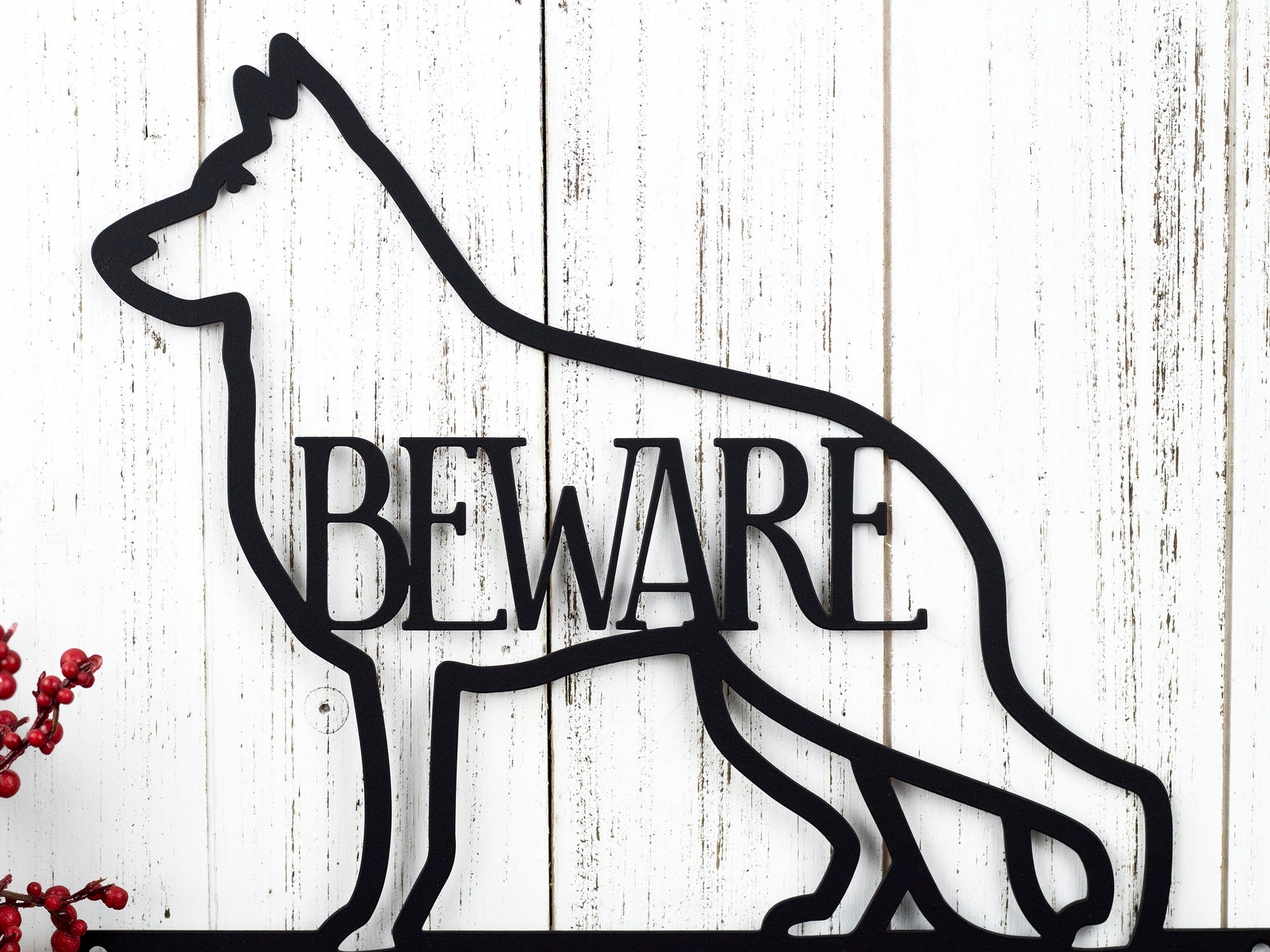 German Shepherd Sign Metal Wall Art Dog Lover Gift Dog - Etsy
