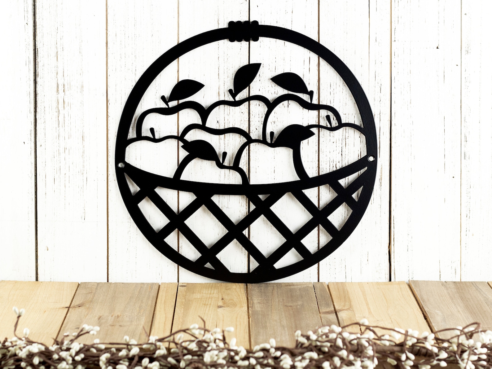 Apple Kitchen Decor Metal Wall Art Kitchen Signs Rustic - Etsy