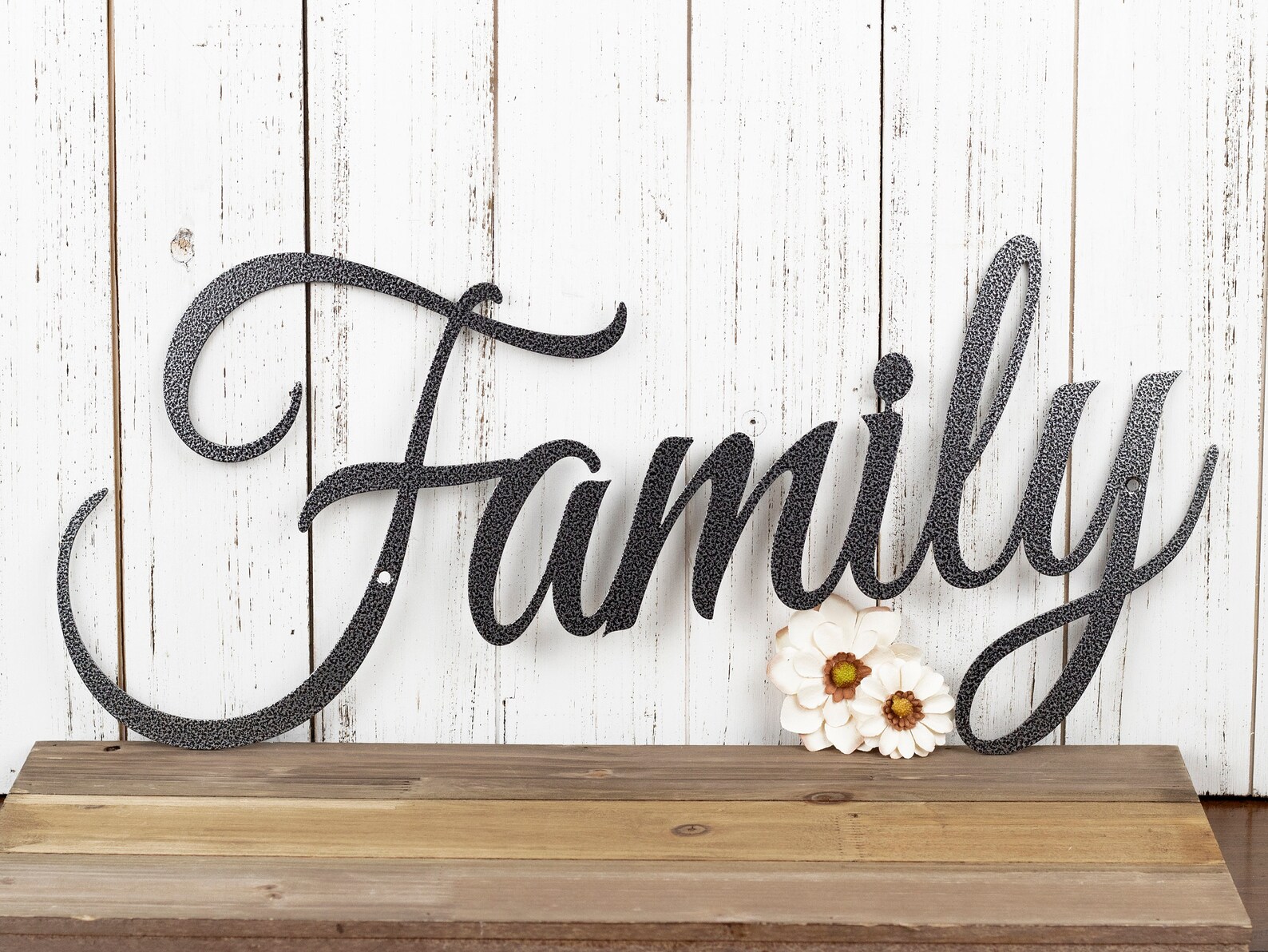 Metal Family Sign Metal Word Art Steel Signs Wall | Etsy