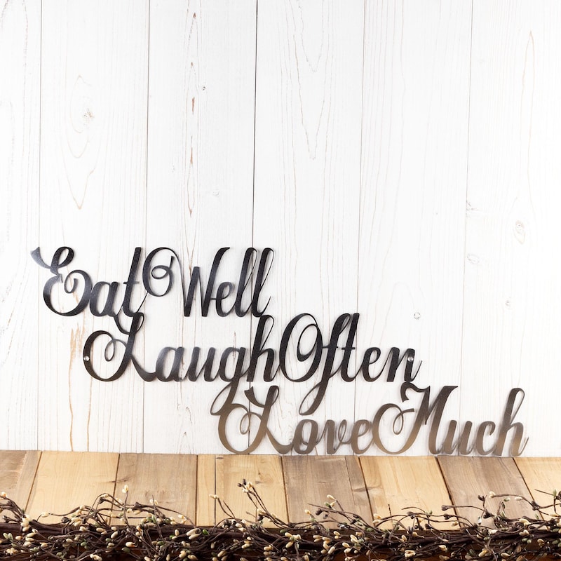 Laugh Often Sign - Etsy