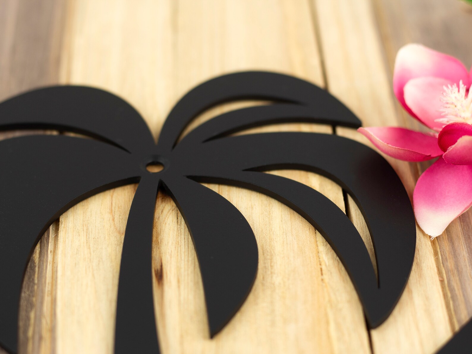 Palm Tree House Number Metal Sign Outdoor Sign House | Etsy